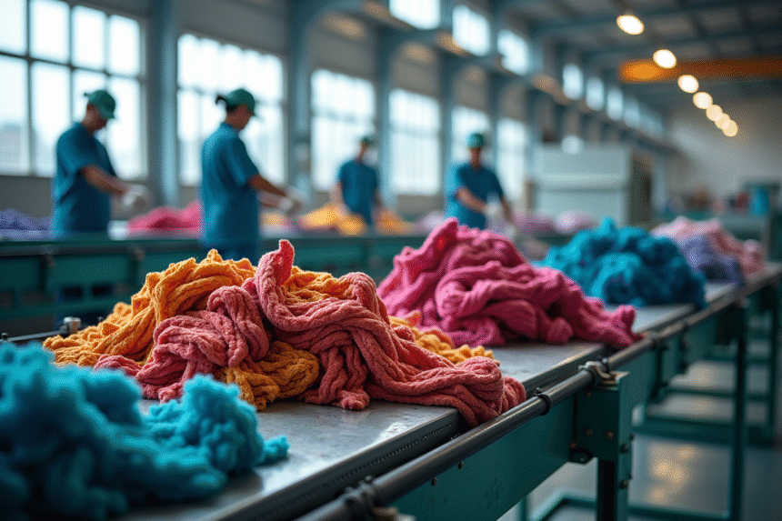 Recyclage textile : solutions et processus pour traiter les textiles ...